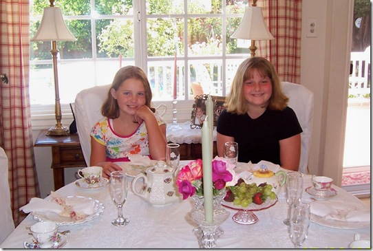 Mary's Tea Cottage: A Tea Table Setting for Mid-Morning Brunch!